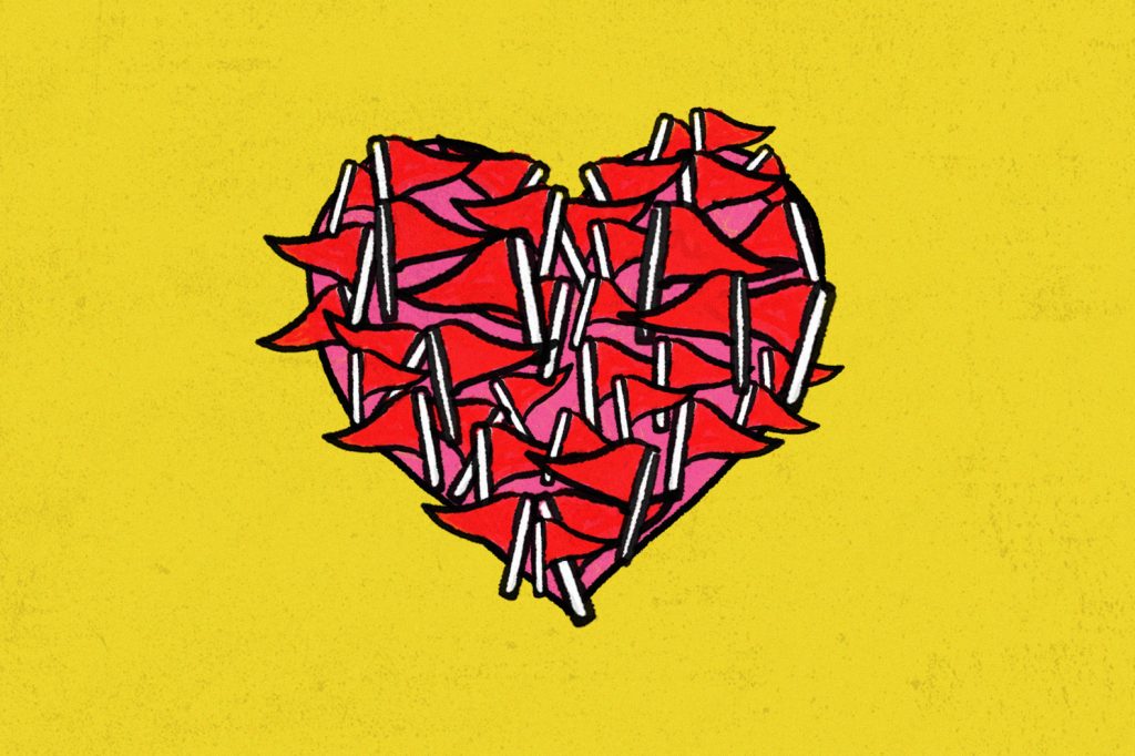 Relationship red flags: Cause for concern or condemnation?